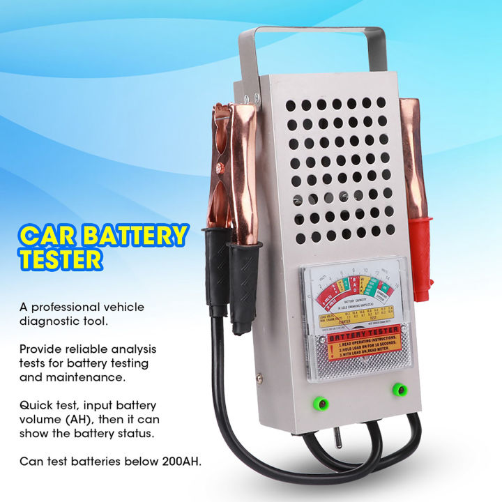 Car Battery Load Tester 12V Car Battery Tester Automotive Load Analyzer ... Car Battery Load Tester 12V Car Battery Tester Automotive Load Analyzer ...
