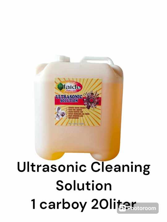 Ultrasonic Cleaner Solution 1 carboy 20 liters | Lazada Philippines