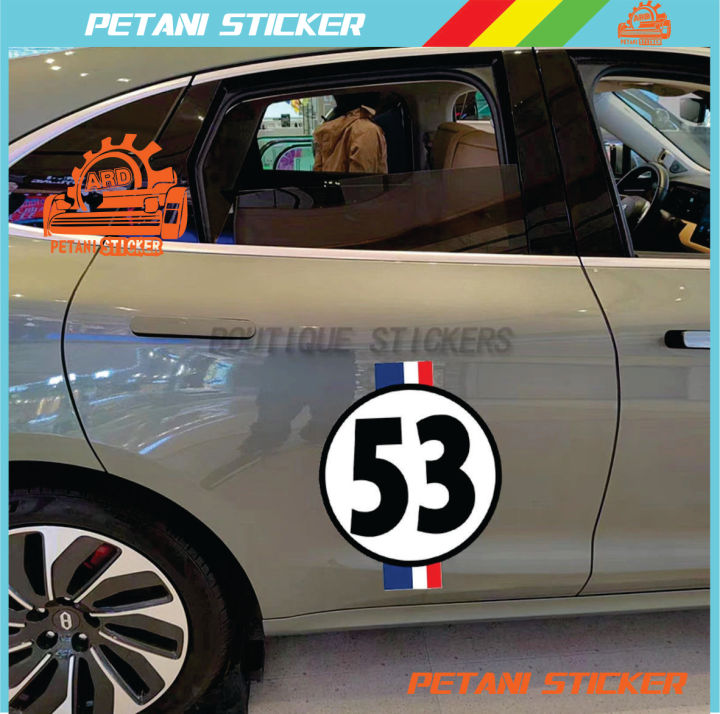 sticker STICKER cutting mobil racing nomer balap stiker mobil jazz brio ...