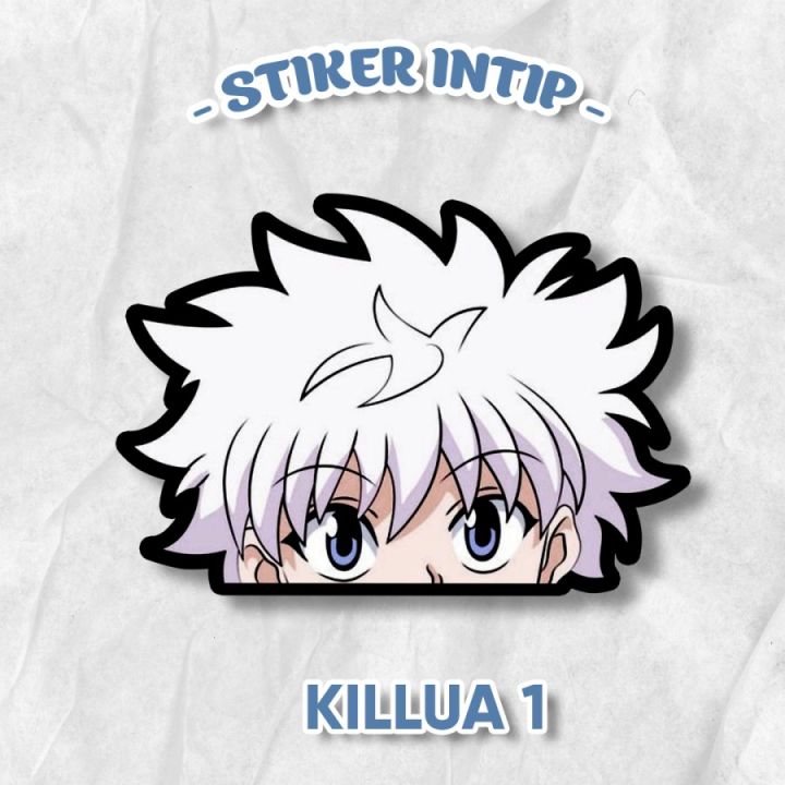 Sticker Intip Killua / Stiker Anime Waterproof | Lazada Indonesia