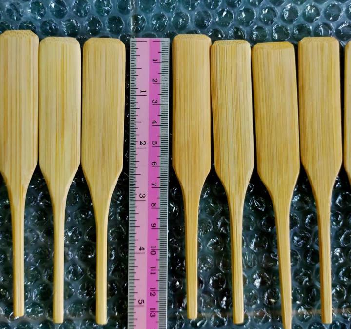 ไม้พายแคะขนมถ้วย ไม้พายทำขนม ไม้พายจิ๋ว ไม้พายเล็ก ความยาว 13 CM ...