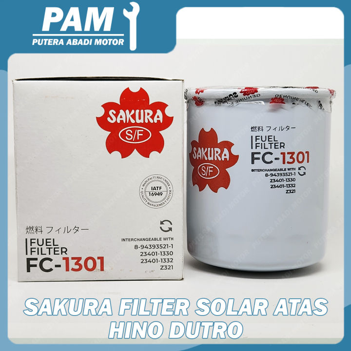 Filter Solar Atas Hino Dutro tipe FC-1301 Sakura | Lazada Indonesia
