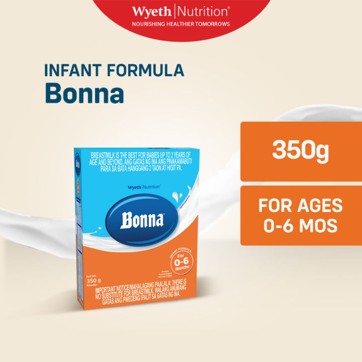 BONNA Stage 1 Infant Formula for 0 to 6 months 350g | Lazada PH