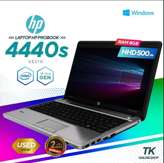 Laptop HP ProBook 4440s 14"inch - Intel®Core™i5 3rd Gen / Ram 8GB & SSD ...