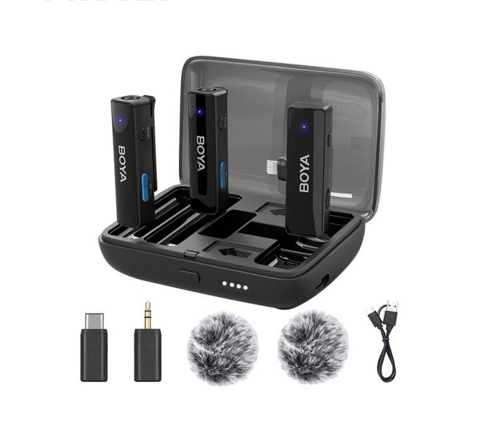 BOYA LINK V3 All-in-one Design Wireless Microphone System ไมโครโฟนไร้ ...