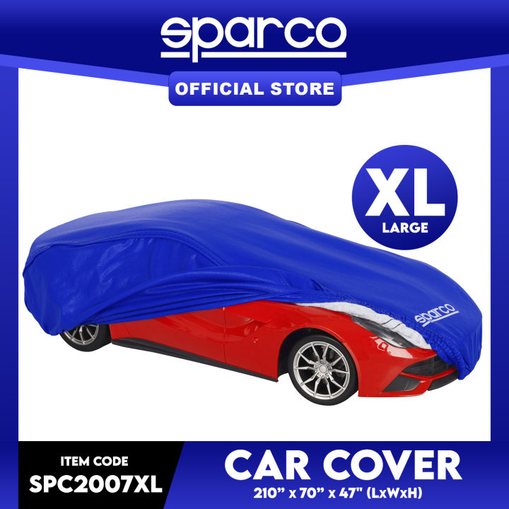 Sparco Car Cover SPC2007XL Blue Color (Extra Large) | Lazada PH