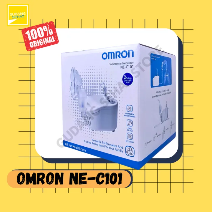 Compressor Nebulizer OMRON NE-C101 / NEC101 / C101 / Alat Nebu Uap | Lazada Indonesia