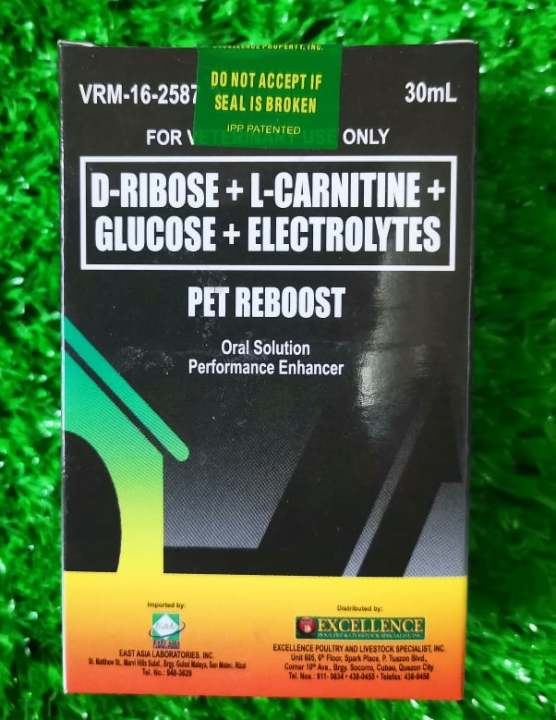 PET REBOOST Oral Solution - Performance Enhancer for Dogs and Cats ...