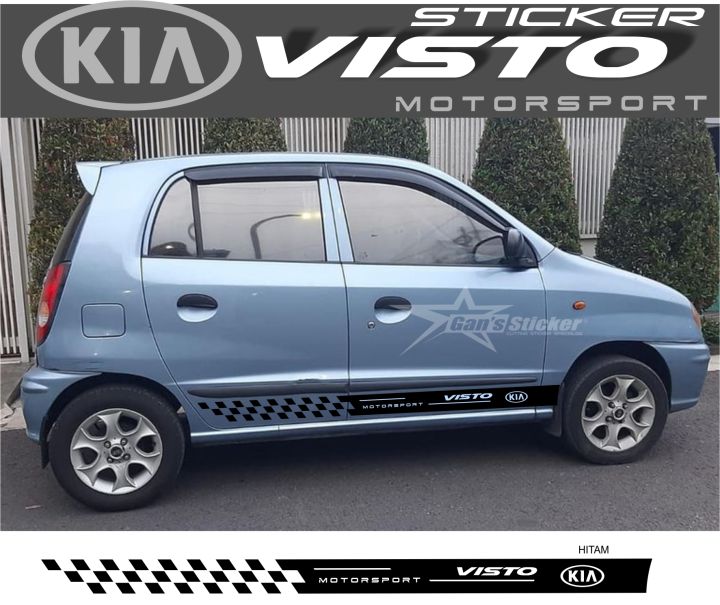 STICKER KIA VISTO AKSEORIS KIA VISTO STICKER VARIASI KIA VISTO | Lazada ...