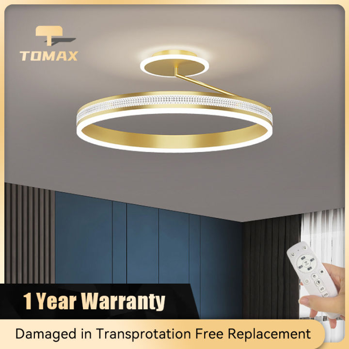[Remote Dimming] TOMAX 50CM Decor Bedroom Lamo Modern Desgin Ceiling ...