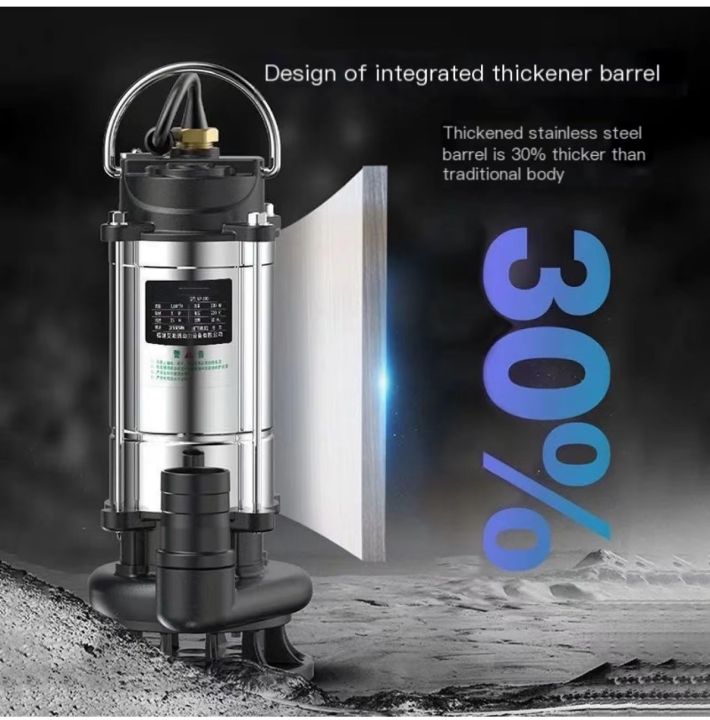stainless steel pump Submersible pump sewage pump cutting pump sewage ...