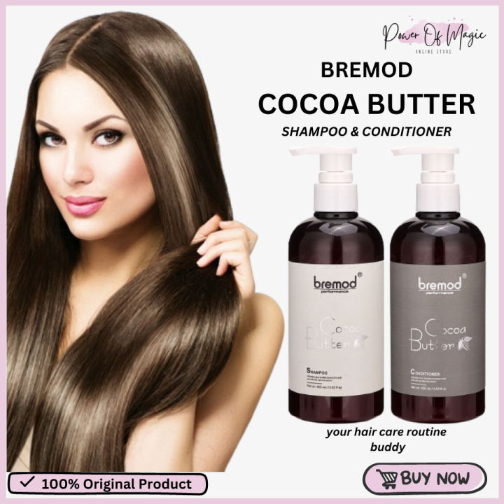 [TRENDING] Bremod Premium Cocoa Butter Hair Shampoo and Conditioner ...