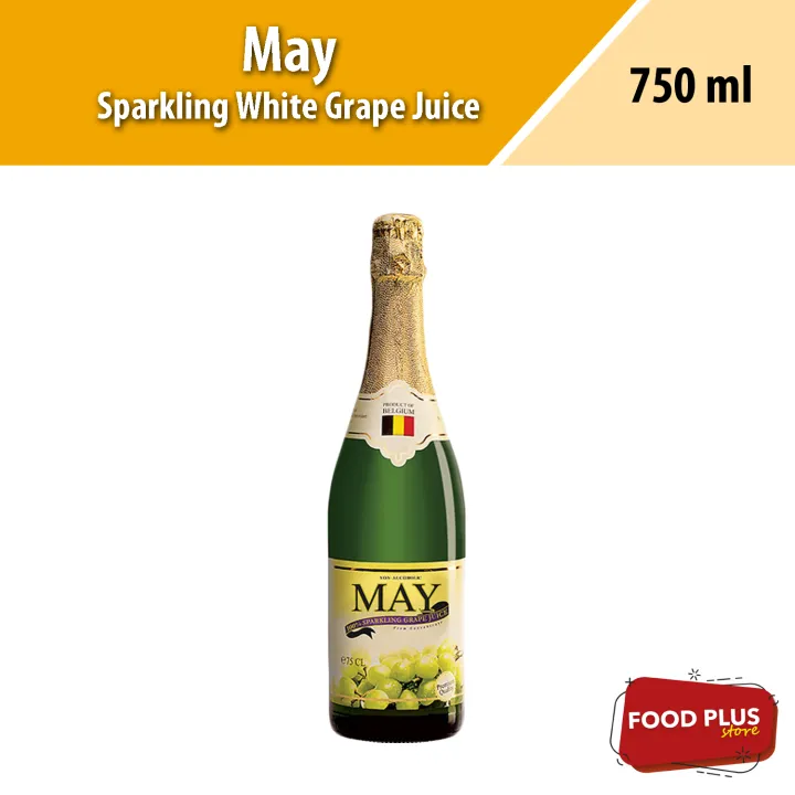 May 100% Sparkling White Grape Juice (750ml) | Lazada PH