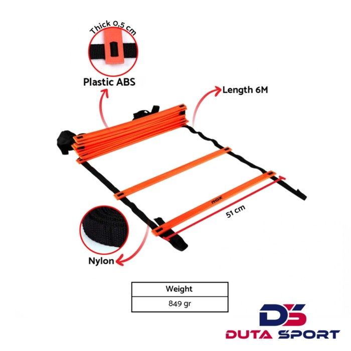 Agility Ladder Speed Alat Ketangkasan 6 meter ROX Original | Lazada ...