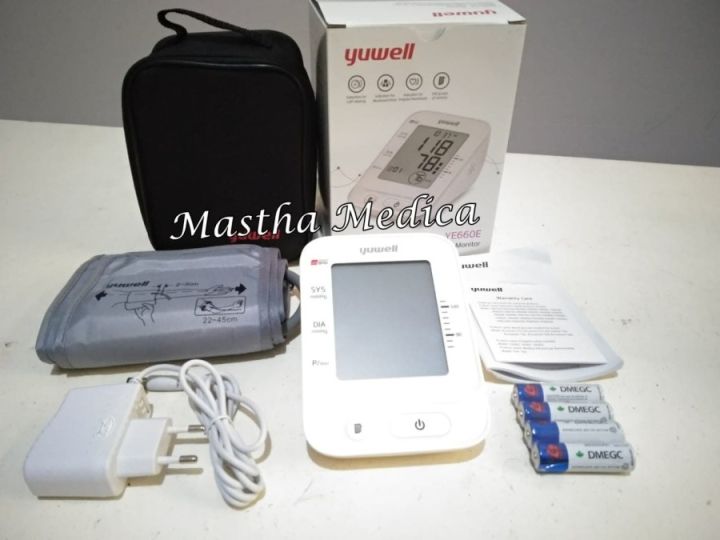 Yuwell YE 660E Tensi Digital Tensimeter Pengukur Tekanan Darah | Lazada ...