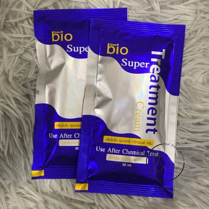 Thailand Green Bio Super Treatment Cream 30ml / 泰国Green Bio天然护发霜护发膏 30 ...