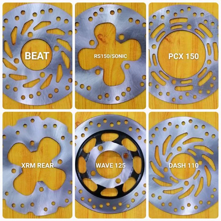 TTGR DISC PLATE BEAT/WAVE125/PCX150/XRM REAR/DASH 110/RS 150/ROUSER 135 ...