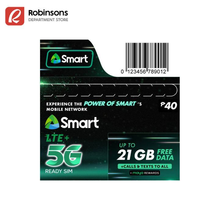 Smart 5G Ready Prepaid Sim Card | Lazada PH