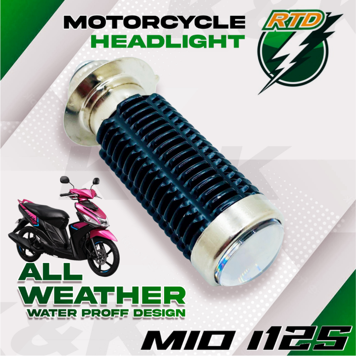 MIO MXI 125 | Motorcycle Headlights RTD LED Original M11W |Super Light ...