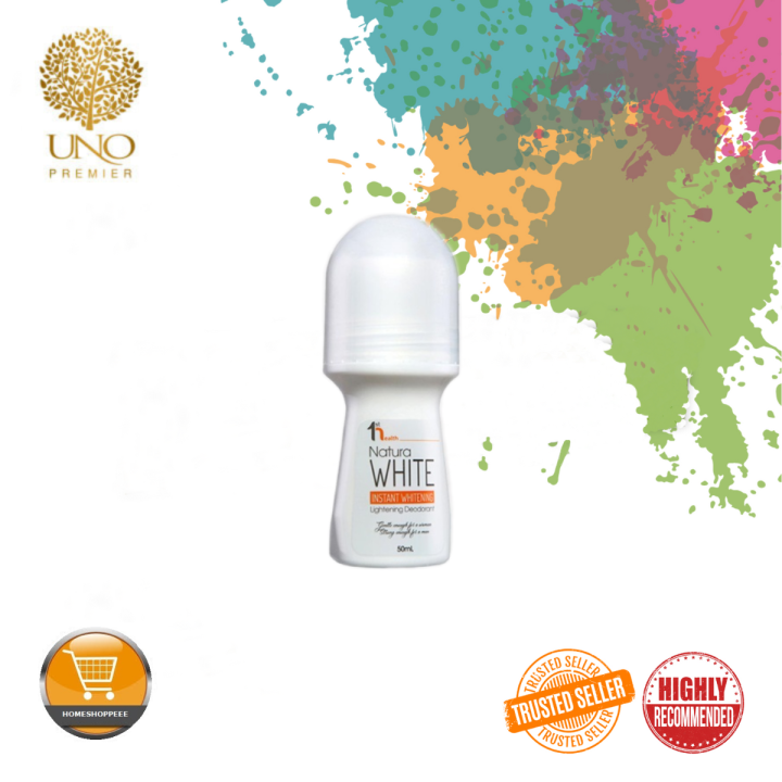 [best seller ] UNO Original Natura White Instant Whitening and Lightening Deodorant deo roll on ...