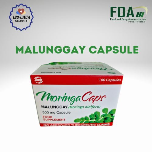 Malunggay/ Moringa Oleifera 500mg capsules | Lazada PH