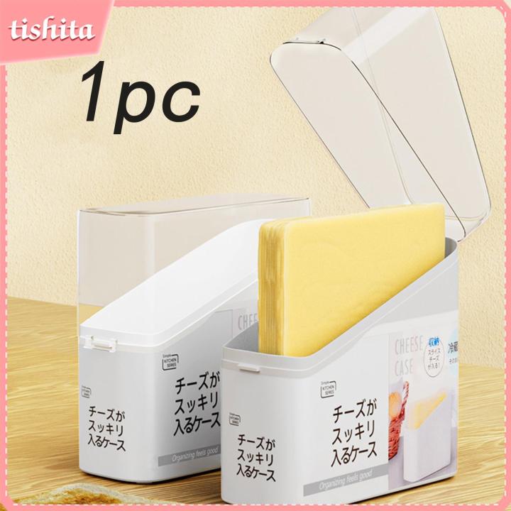 tishita Sliced Cheese Container for Fridge Transparent Lid Cheese Slice ... tishita Sliced Cheese Container for Fridge Transparent Lid Cheese Slice ...