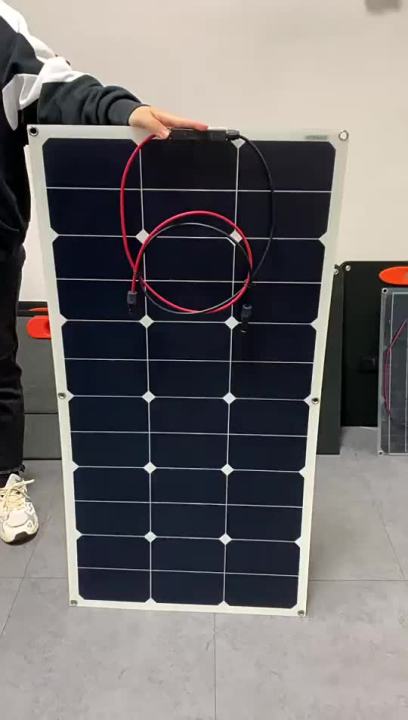 100W200W Solar Flexible Board Motor Car Electric Car Roof Roof ...