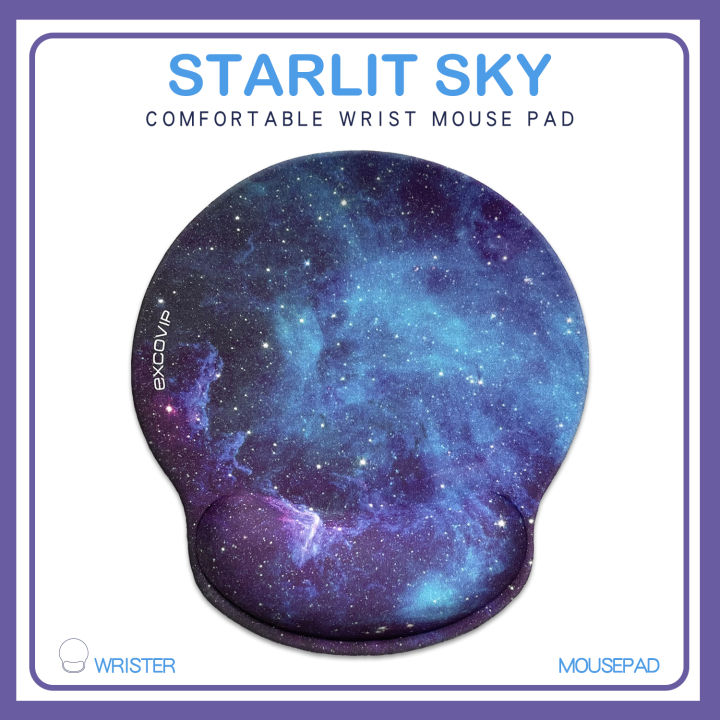 excovip Wrist Strap Star mouse pad keyboard Pad Set Ergonomic desktop ...