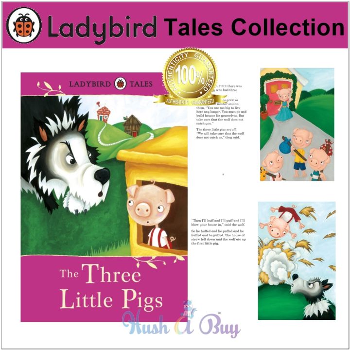 Ladybird Tales Collection 3 - The Three Little Pigs | HUSHABUY | Lazada