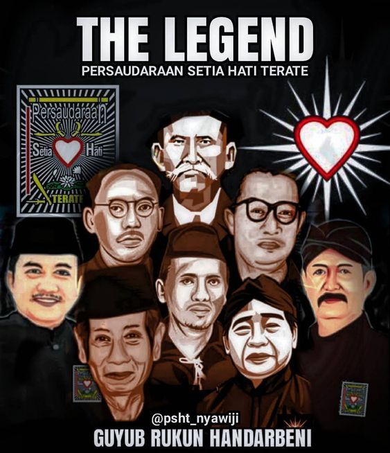 POSTER CETAK GAMBAR TOKOH LEGEND SESEPUH PSHT, TANPA BINGKAI,BISA BAYAR ...