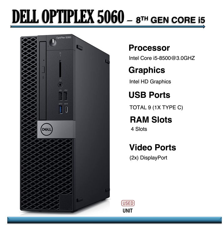 Dell Optiplex 7060 8th gen In®Core i5-8500T/Dell Optiplex 3060 ...