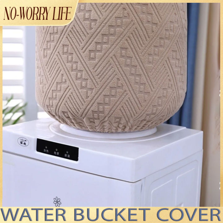 New Elastic Water Dispenser Cover Dustproof Reusable Water Bucket ...