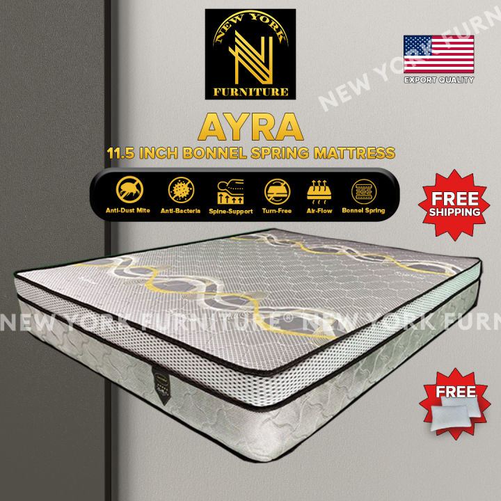 Free Shipping / Ayra (11.5 Inch) Spine Spring Mattress / Tilam / King ...
