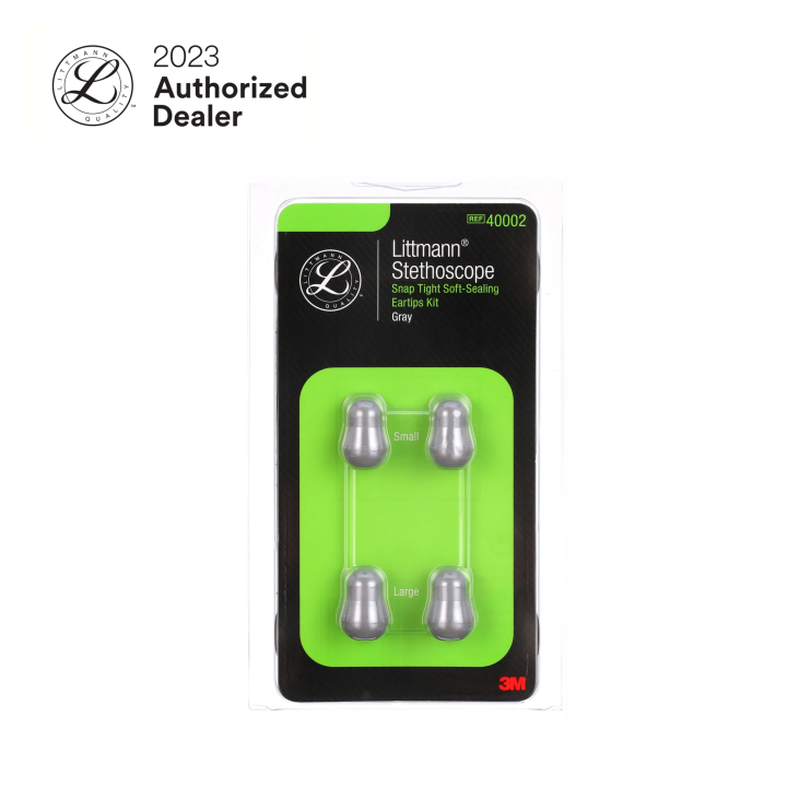 3M Littmann 40002 Stethoscope Spare Parts Kit, Snap Tight Soft-Sealing ...