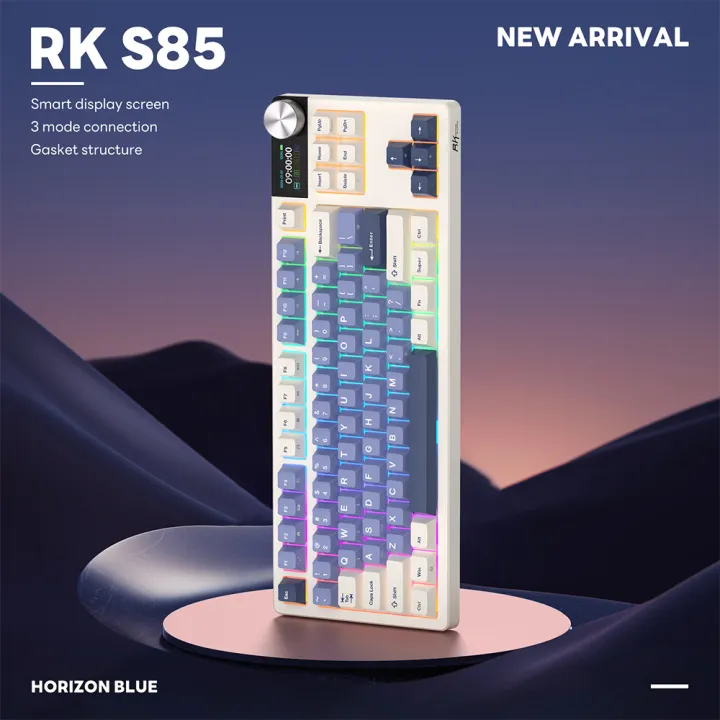 RK ROYAL KLUDGE S85 Wireless Mechanical Keyboard Custom Gaming Keyboard ...
