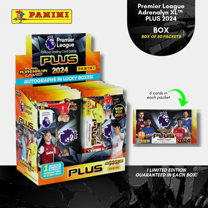 Panini Premier League Adrenalyn XL PLUS 2024 EPL Official Card ...
