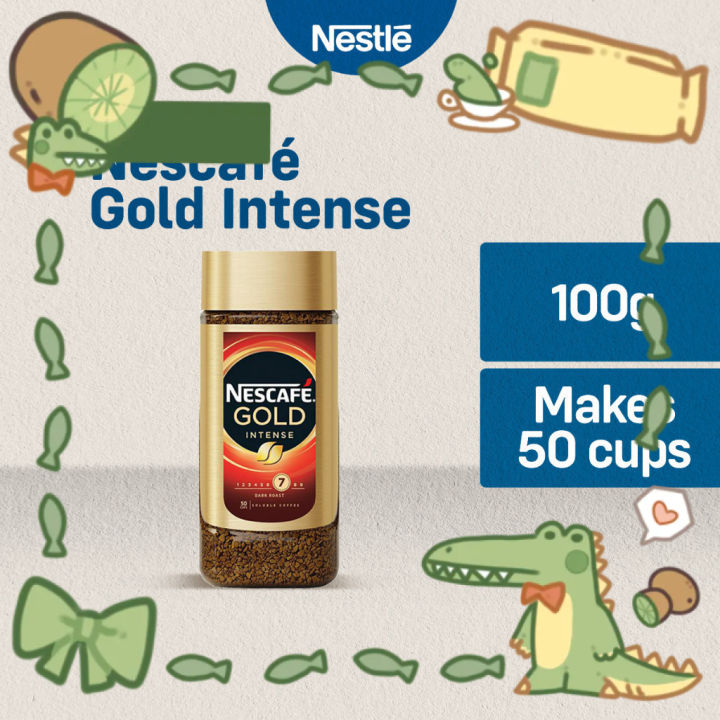 Nescafe Gold Intense Instant Coffee 100g | Lazada PH