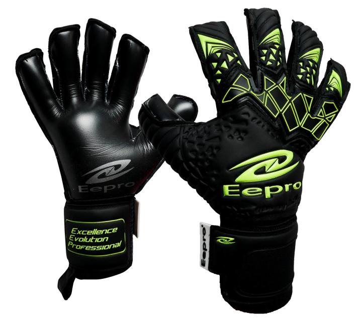 EEPRO EG10G1 รุ่นท็อป [ 𝙏𝙤𝙥𝘾𝙡𝙖𝙨𝙨 ] ถุงมือผู้รักษาประตู Goalkeeper อีโปร มีฟิงเกอร์เซฟ | Lazada.co.th