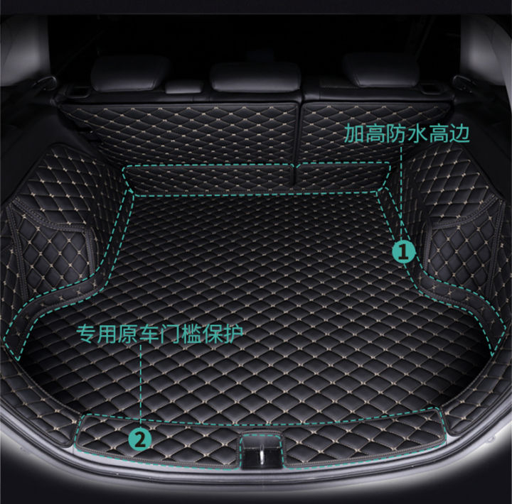 ZERUI [SO CLEAN] PROTON X50 Car Rear Boot Premium Trunk Mat | Lazada