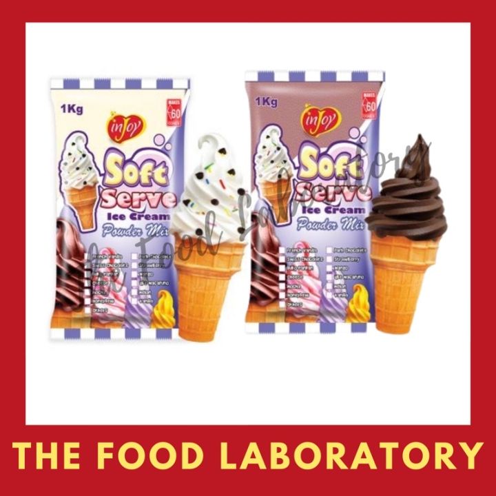 Injoy Soft serve Ice cream powder mix inJoy Swiss Chocolate Soft Serve ...