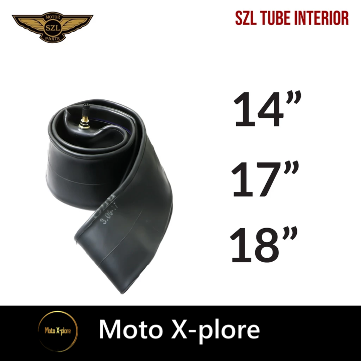 SZL HEAVY DUTY MOTORCYCLE INTERIOR TUBE (INNER TUBE) 3.00-17 | Lazada PH