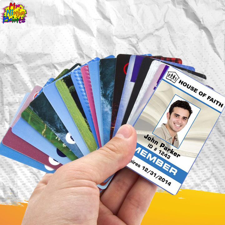 PVC ID Printing Card ATM size high quality perfect for school id ...