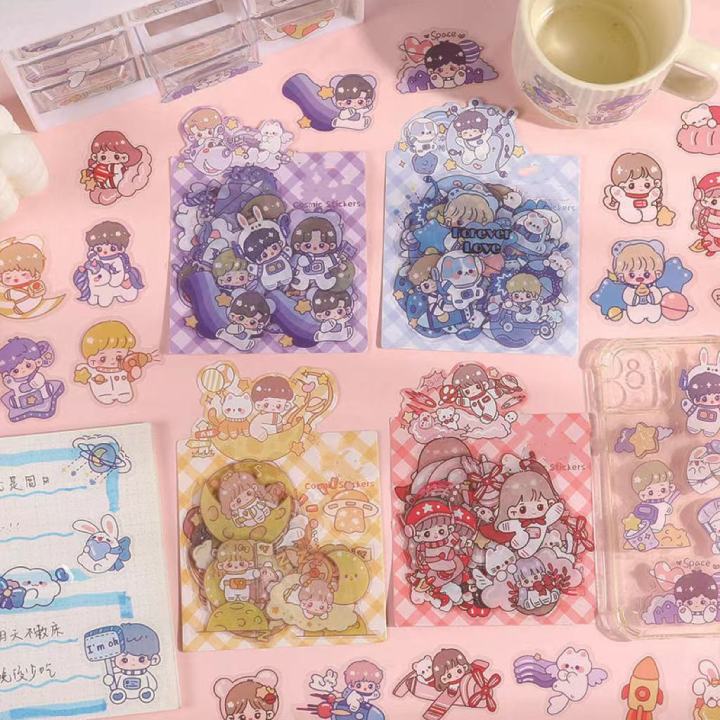 40 pcs Star Trek Sticker Pack Cute PET Waterproof Handbook Stickers ...