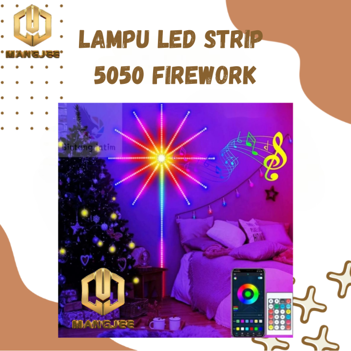 LAMPU LED STRIP 5050 RGB FIREWORK | Lazada Indonesia