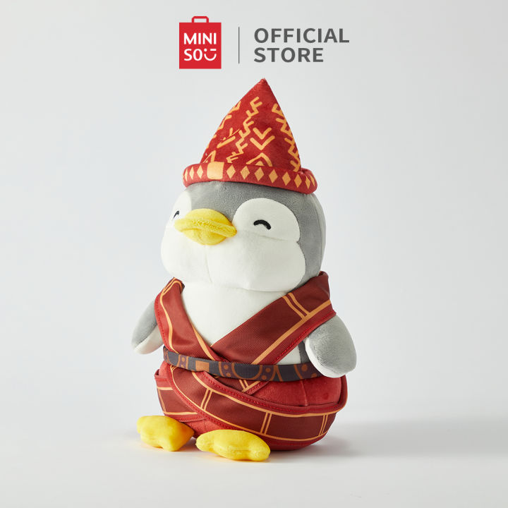 MINISO Boneka Pinguin Boneka Mewah Boneka Mewah Lucu 9 Inci | Lazada ...