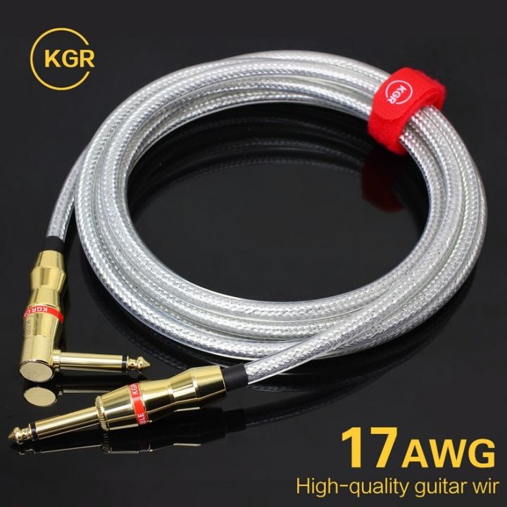 KGR Feet Electric Guitar Cable Bass Musical Instrument Cable Cord 1/4 ...