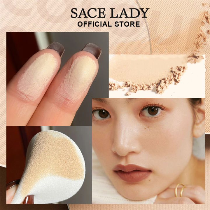 SACE LADY Face Waterproof Powder Oil Control Matte Long-lasting ...