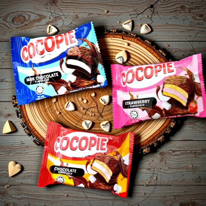 Cocopie Biscuit 25g – Dark Chocolate / Original Chocolate | Soft ...