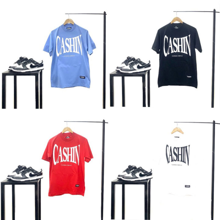 。CASHIN ARC BIG LOGO SHIRT | RED BLUE BLACK WHITE | CASHIN CLOTHING ...