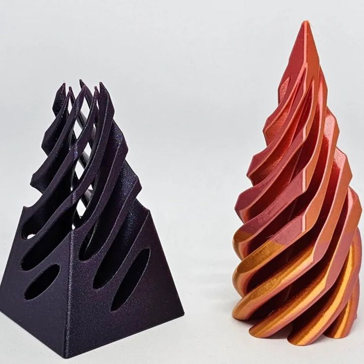 Impossible Pyramid Passthrough Sculpture Pass Through Pyramid Fidget ...